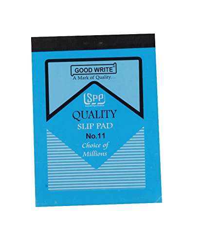 Good Write Slip pad No. 11 (set of 100 ) : Amazon.in: Office Products