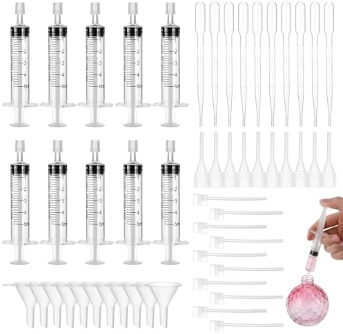 Amazon.com: 50 Pcs Perfume Making Kit Perfume Decanter Kit Include ...