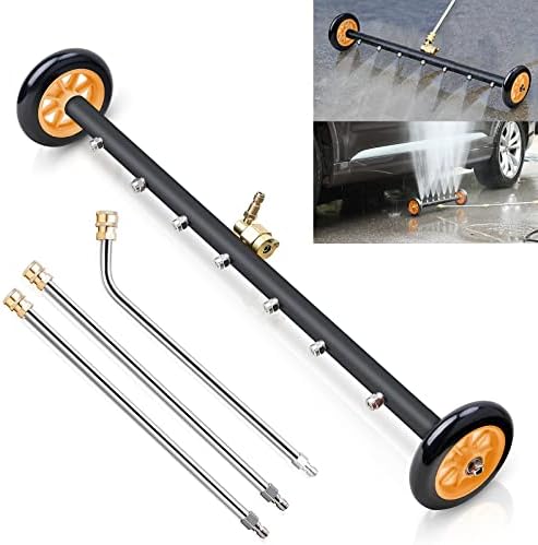 Amazon.com: Pressure Washer Undercarriage Cleaner, Upgrade Extended 24 ...