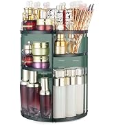 ELOKI Makeup Organiser, 360 Degree Rotating Beauty Organiser for ...