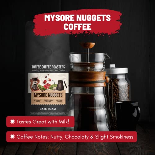 Toffee Coffee Roasters Mysore Nuggets Speciality Blend, 100% Arabica ...