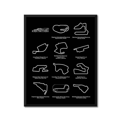 Amazon.com: Custom Car Posters Handmade Poster compatible with IMSA ...