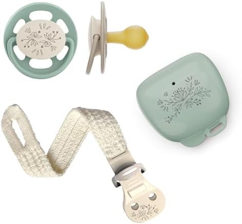 nip Cherry Green Dummy Set | Limited Edition | 0-6 Months | Sustainable ...