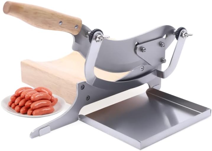 Amazon.com: Stainless Steel Meat Cutting Machine Manual Meat Slicer ...