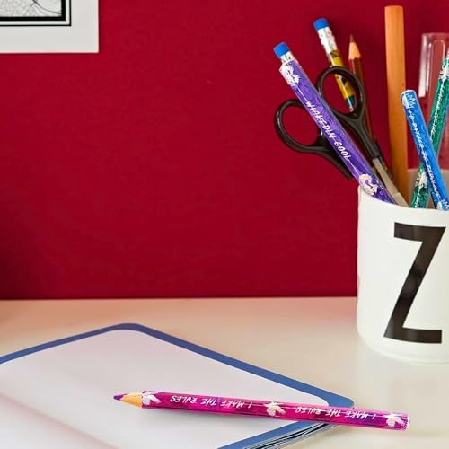 Descendants Disney 3 Chunky Multicoloured Pencils – 4 pack – Party ...