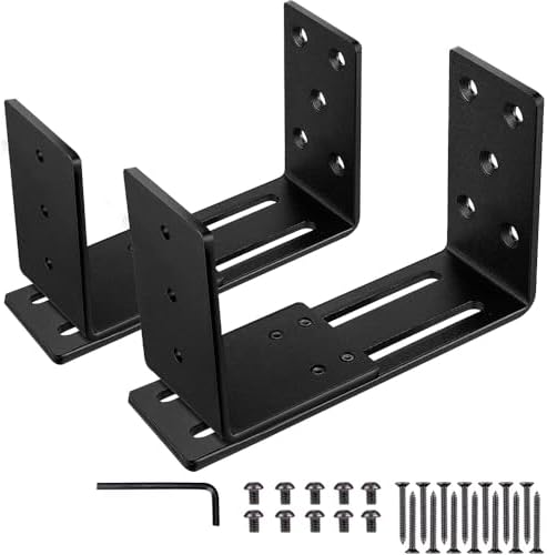 Amazon.com: Adjustable Door Barricade Brackets, U Shaped Bracket, C ...