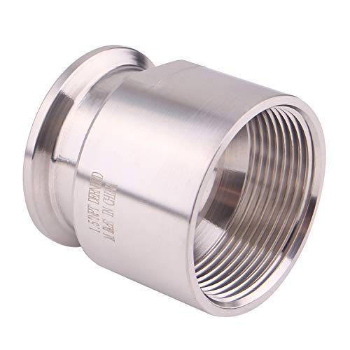 Snapklik.com : 1.5 Tri Clamp Adapter To 1.5 Inch FNPT Thread Ferrule ...