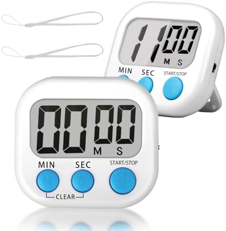 Amazon.com: ZILLEEN Classroom Timer for Kids Teachers 2 Pack Digital ...