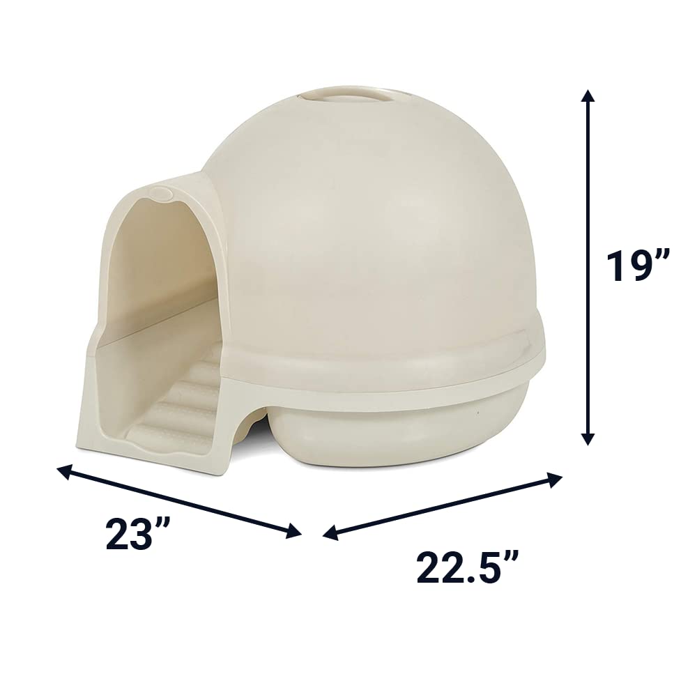Petmate Booda Clean Step Cat Litter Box Dome (Made in the USA with 95% ...