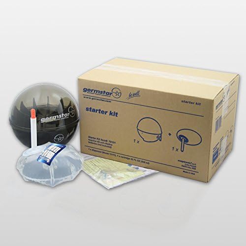 Amazon.com: Germstar Instant Touchless Hand Sanitizer 32oz Dispenser ...