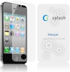 Amazon.com: splash MASQUE Screen Protector Film Clear (Invisible) for ...