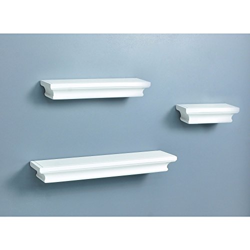 Snapklik.com : Acando Traditional Floating Wall Shelves - Multi-Length ...