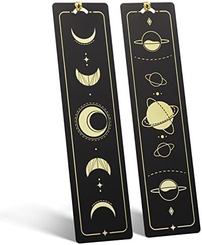 YoeeJob Marque-page planète spatiale et lune pour femme/homme/enfant ...