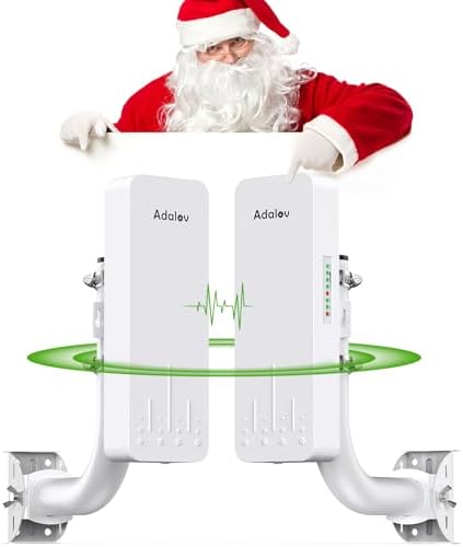Amazon.com: Adalov Wireless Bridge, 3KM 5.8G Point to Point Outdoor CPE ...
