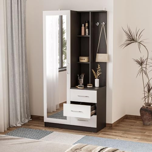 Wakefit Mako Dressing Table with Storage & Mirror