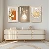 Amazon.com: Framed Modern Luxury Gold Wall Art for Living Room, Set of ...