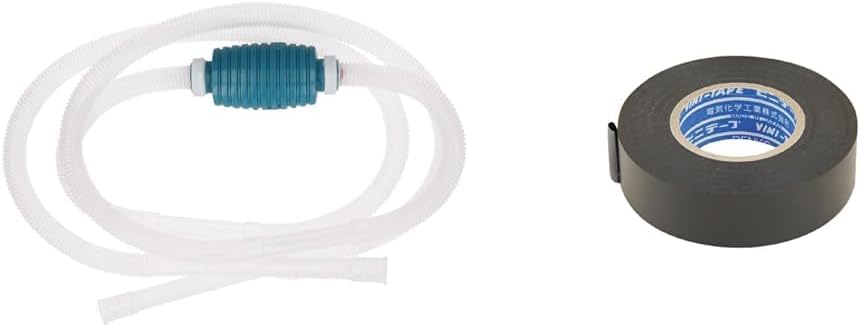 Amazon | 【セット買い】エーモン(amon) 給油ポンプ (ガソリン緊急補給用) 8810 + Amazon.co.jp限定 エーモン(amon) 結束テープ 19mm×20m ...