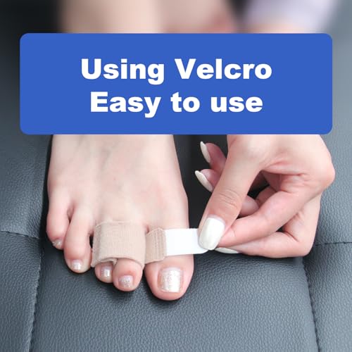 Snapklik.com : Reusable Fabric Buddy Toe Wraps For Pain, 8 Pack Of Toe ...