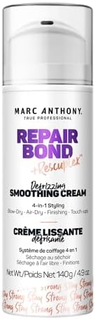 Amazon.com: Marc Anthony Anti-Frizz Hair Styling Cream - Smooths ...