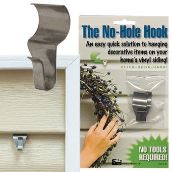 Amazon.com: Hook Low Profile No Hole 2Pk : Home & Kitchen