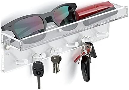 Amazon.com: YUEHUA Magnetic Key Holder for Refrigerator, Acrylic Wall ...