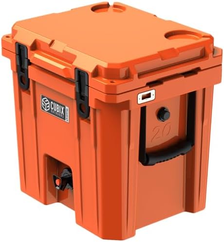 Amazon.com: Cubix Outdoors QuadraX 5 Gallon Rotomolded Portable ...
