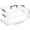 Amazon.com: BTSKY 2 Layer Stack & Carry Box, Plastic Multipurpose ...
