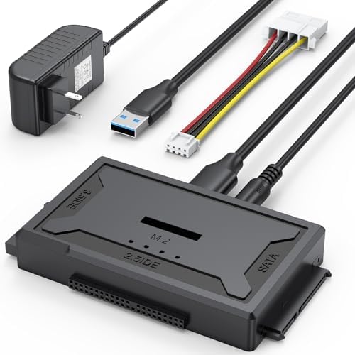 Amazon.com: Hard Drive Reader 4-in-1, M.2 SATA IDE to USB Docking ...