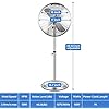 Amazon.com: Simple Deluxe 16" High Velocity Stand Fan, Adjustable ...