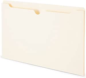 Staples 119255 Manila File Jackets w/Reinforced Tab Legal 1 1/2-Inch ...