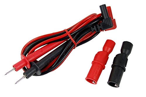 UEi ATL55, Test Leads for Multimeters with 4mm Input Jacks, Pack of 12 ...