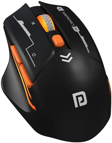 Amazon.in: Buy Portronics Vader Max Wireless Rechargeable Mouse ...