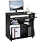 Yaheetech Movable Computer Office Desk Table Workstation Home Office ...