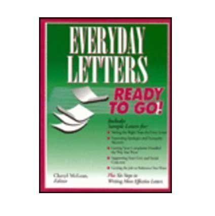 Everyday Letters Ready To Go!: McLean, Cheryl: 9780844235684: Amazon ...