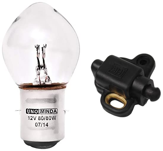 UNO Minda HDL-1005 12B BO 80/80W Head Light Bulb & Uno Minda SW-0513 ...