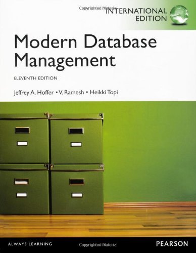 Modern Database Management by by Heikki Topi (2012-07-30): unknown ...