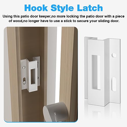Snapklik.com : Patio Sliding Door KeeperHook Style LatchE 2124 Latch ...