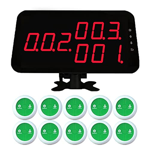 Wireless Calling System Customers Patient Pager System with 10 - Want ...