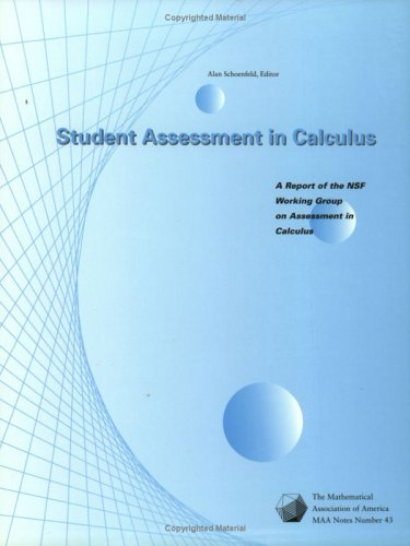 Amazon.com: Student Assessment in Calculus: A Report of the Nsf Working ...