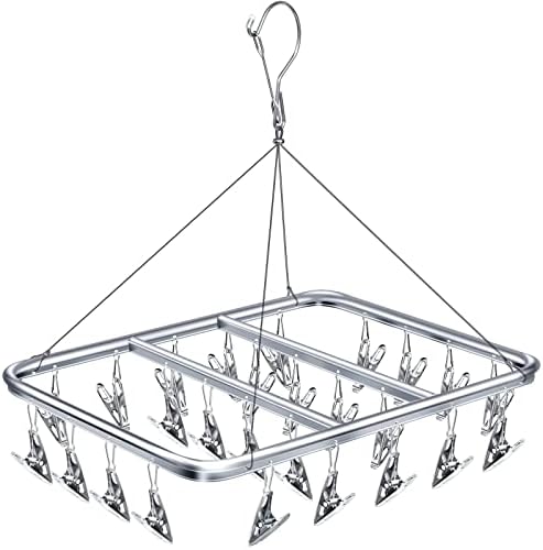 Sock Drying Racks with 30pcs Laundry Pegs Laundry Drip Hanger Laundry ...