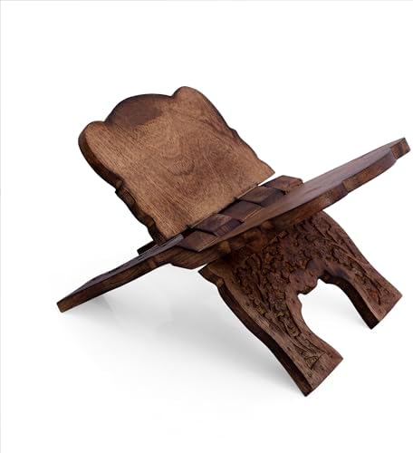 Amazon.com: Artisans Of India Beautifully Hand Carved Quaran Holy Bible ...
