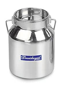 Buy Devidayal Stainless Steel Akhanda Barani | Steel Container | for ...
