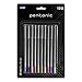 Pentonic 1.0mm Ball Pen Blister Pack | Grey Body | Pink,Green,Orange ...
