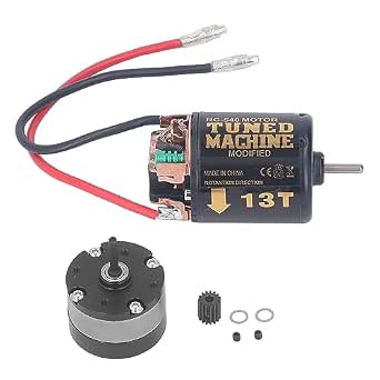 Amazon.com: RC Car Universal 540 Brushed Motor with 1/3 Reduction ...