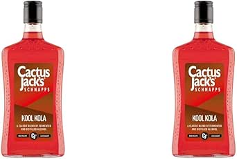 Cactus Jack's Kool Kola Flavoured Schnapps - 70cl - Enjoy as a ...