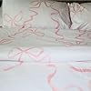Amazon.com: Luxape Elegant Bow Bedding Sheets Set – 1 Flat Sheet - 1 ...