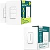 TREATLIFE Smart Ceiling Fan Control and Dimmer Light Switch 2PACK ...