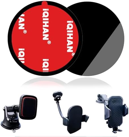 Amazon.com: Adhesive Dashboard Pad Mounting Disk for Suction Cup Phone ...