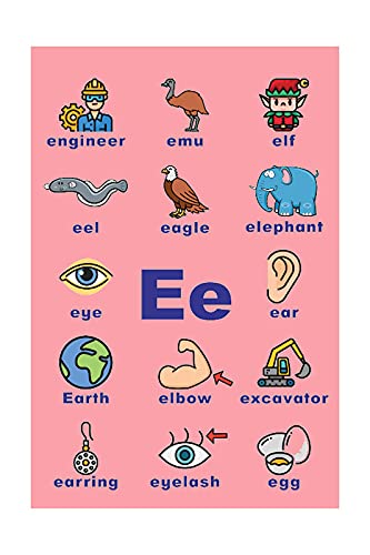Buy Go Green Tale Educational Wall Chart for Children|Alphabets E ...
