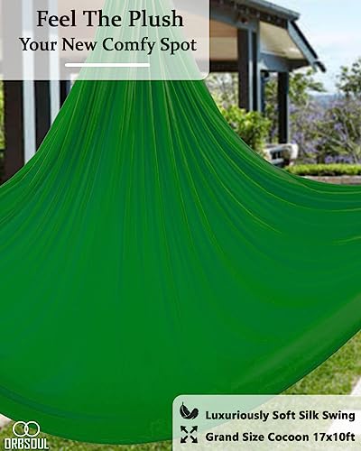 Snapklik.com : Orbsoul Deluxe Yoga Hammock